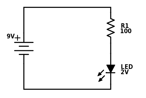 basic-led-circuit - Build Electronic Circuits