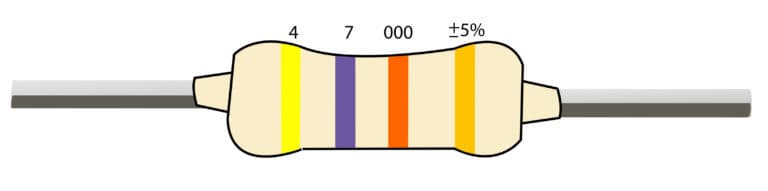Resistor Color Codes: Finding Resistor Values