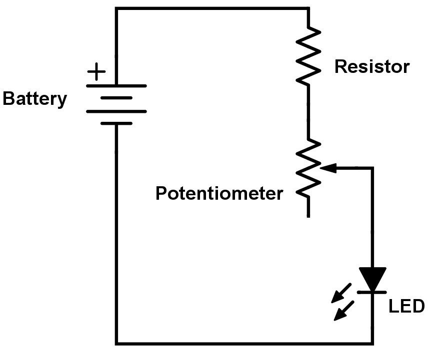 Variable Resistor Schematic Diagram