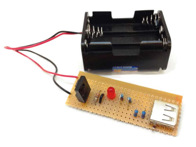 Portable USB Charger Circuit