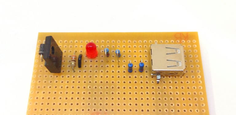 Portable USB Charger Circuit