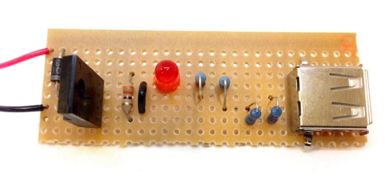 Portable USB Charger Circuit