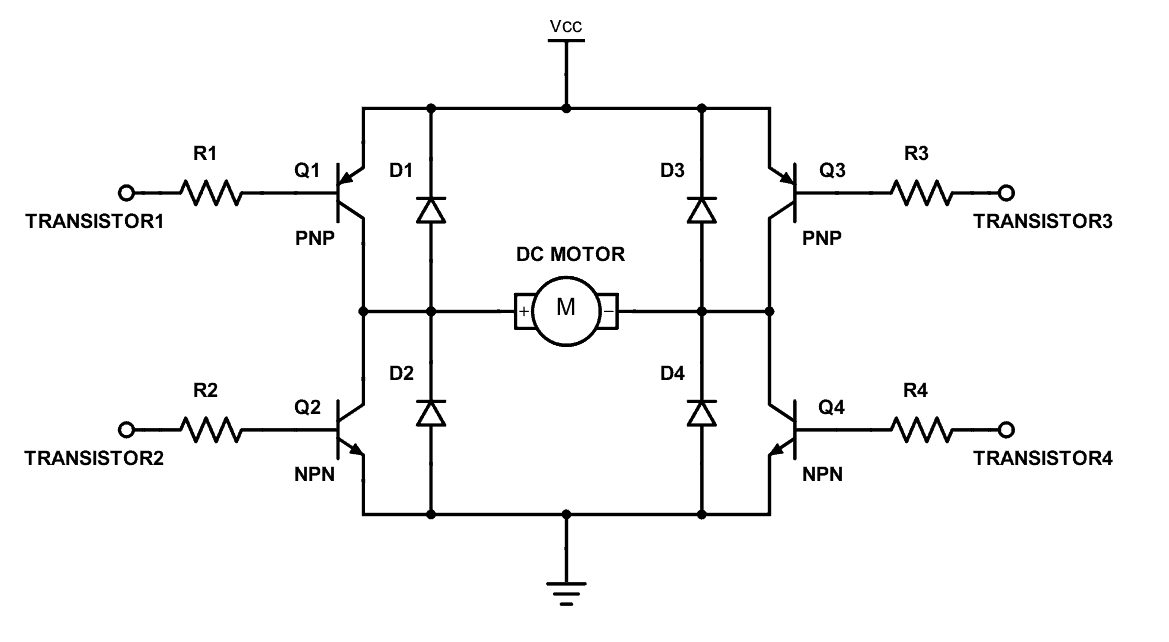 Rangkaian Driver Motor Dengan Konfigurasi H Bridge Mo Vrogue co Rangkaian Driver Motor Dengan Konfigurasi H Bridge Mo Vrogue co