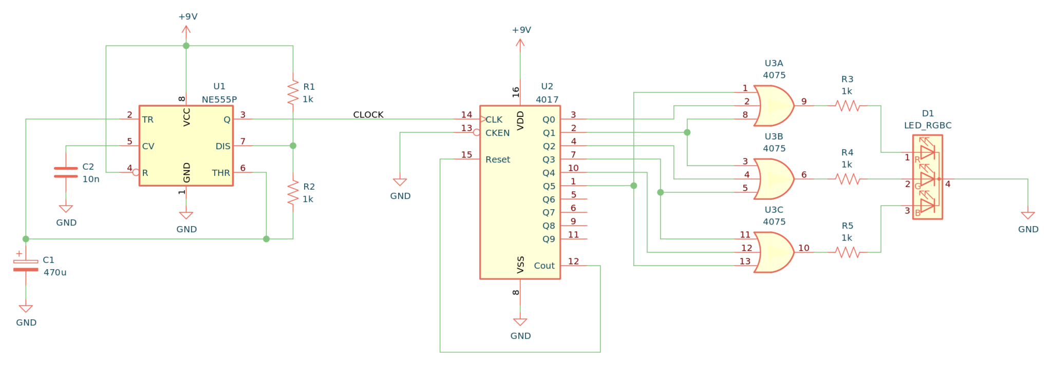CD4075 IC Three OR Gates 3-input – Micro Ohm Electronics