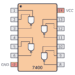 List of 7400 Series IC - Pinouts, Example Circuits, and More