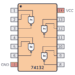 List of 7400 Series IC - Pinouts, Example Circuits, and More