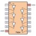 List of 7400 Series IC - Pinouts, Example Circuits, and More