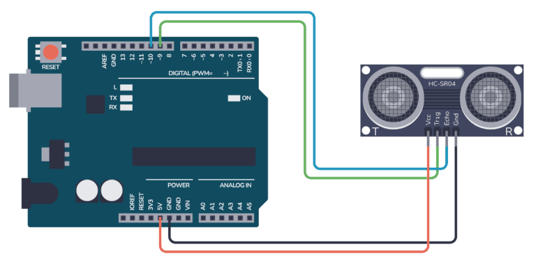 Arduino Ultrasonic: Controlling an HC-SR04 with Arduino UNO