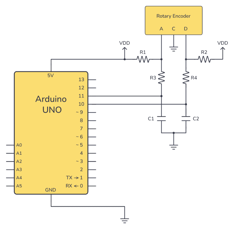 Arduino Rotary Encoder: Tutorial With Example Arduino Rotary Encoder: Tutorial With Example