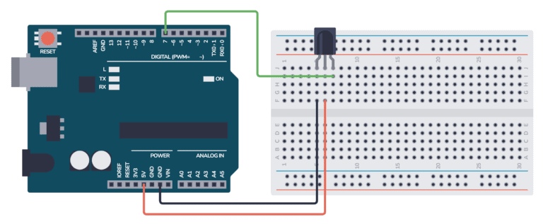 Arduino IR Receiver Circuit and Code Example